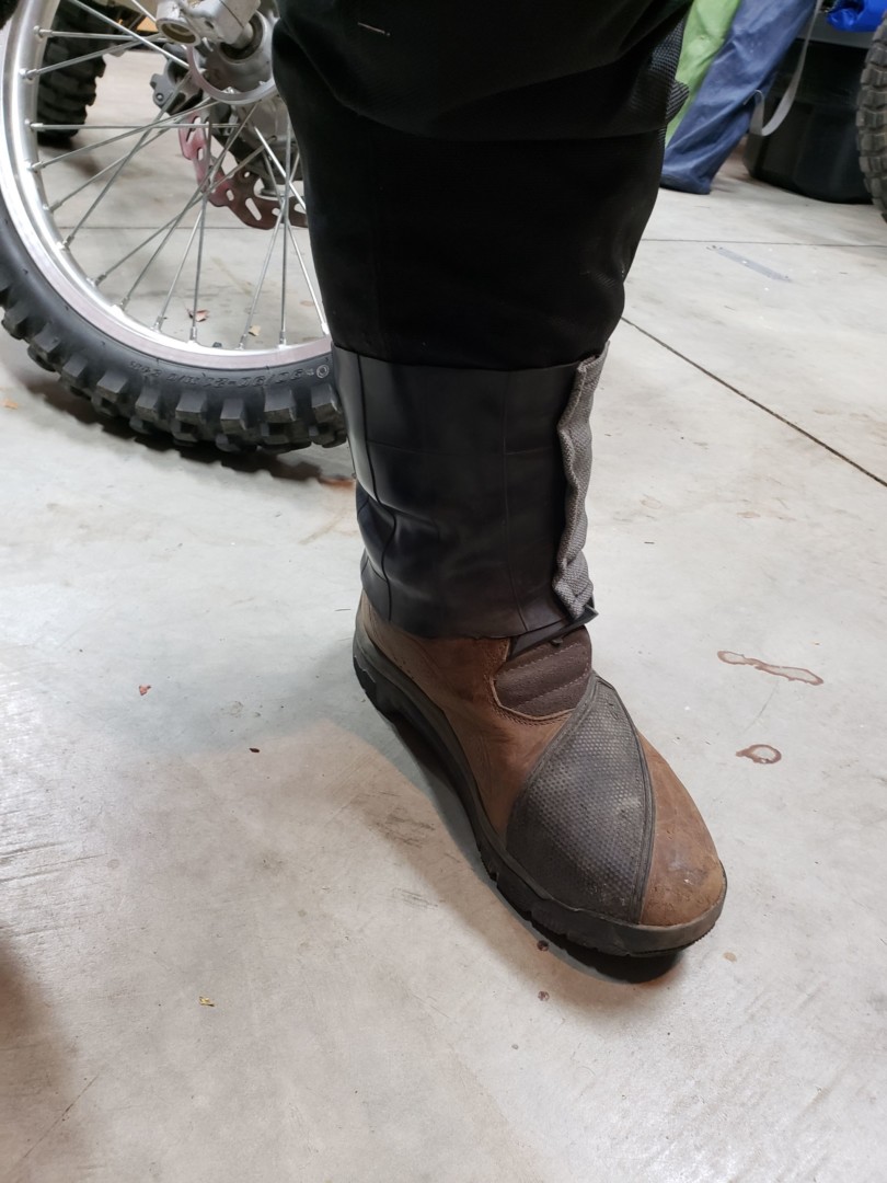 Motorcycle Boot Gaiters / Moto Pant Cuff Protector – Points Unknown